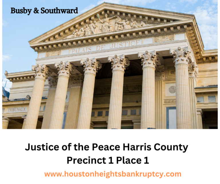 Justice of the Peace Harris County Precinct 1 Place 1
